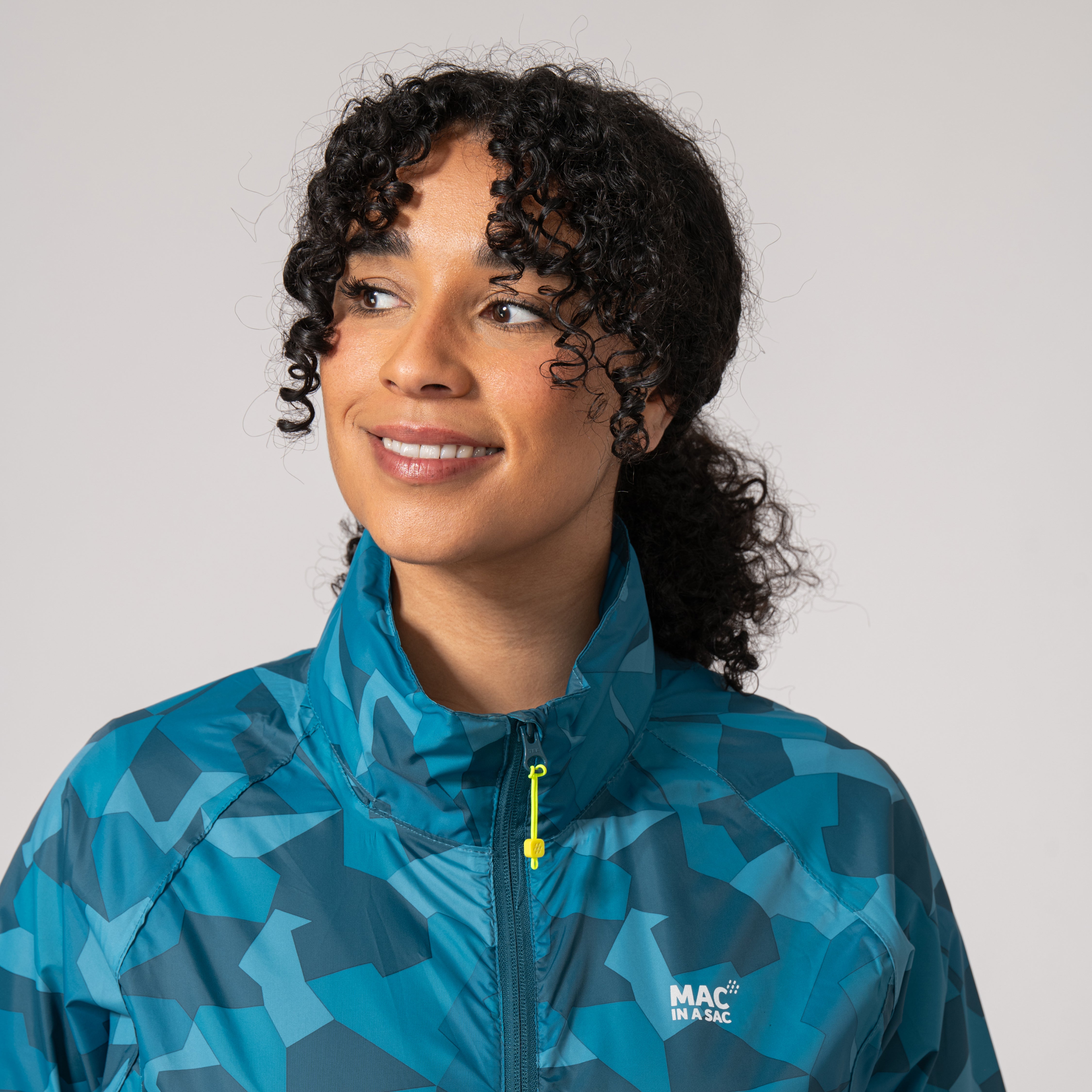 Origin Packable Jacket - Teal Camo – Mac in a Sac NZ