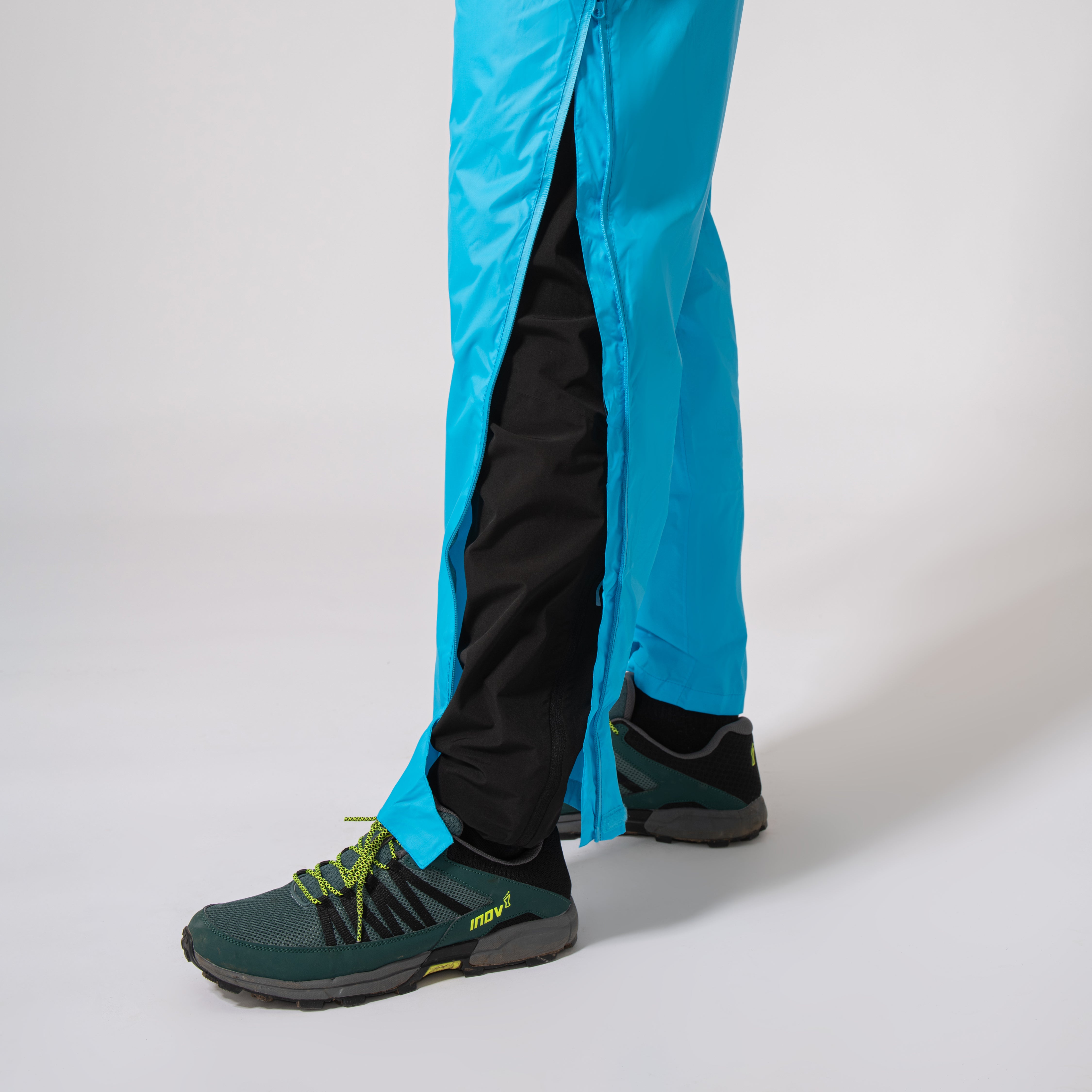 Overpants Full Zip Packable Overpants - Neon Blue – Mac in a Sac NZ