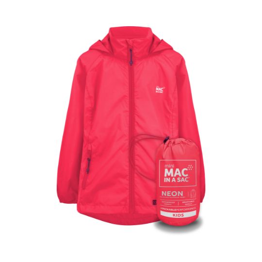 Origin 2 Mini Packable Jacket - Neon Melon – Mac in a Sac NZ