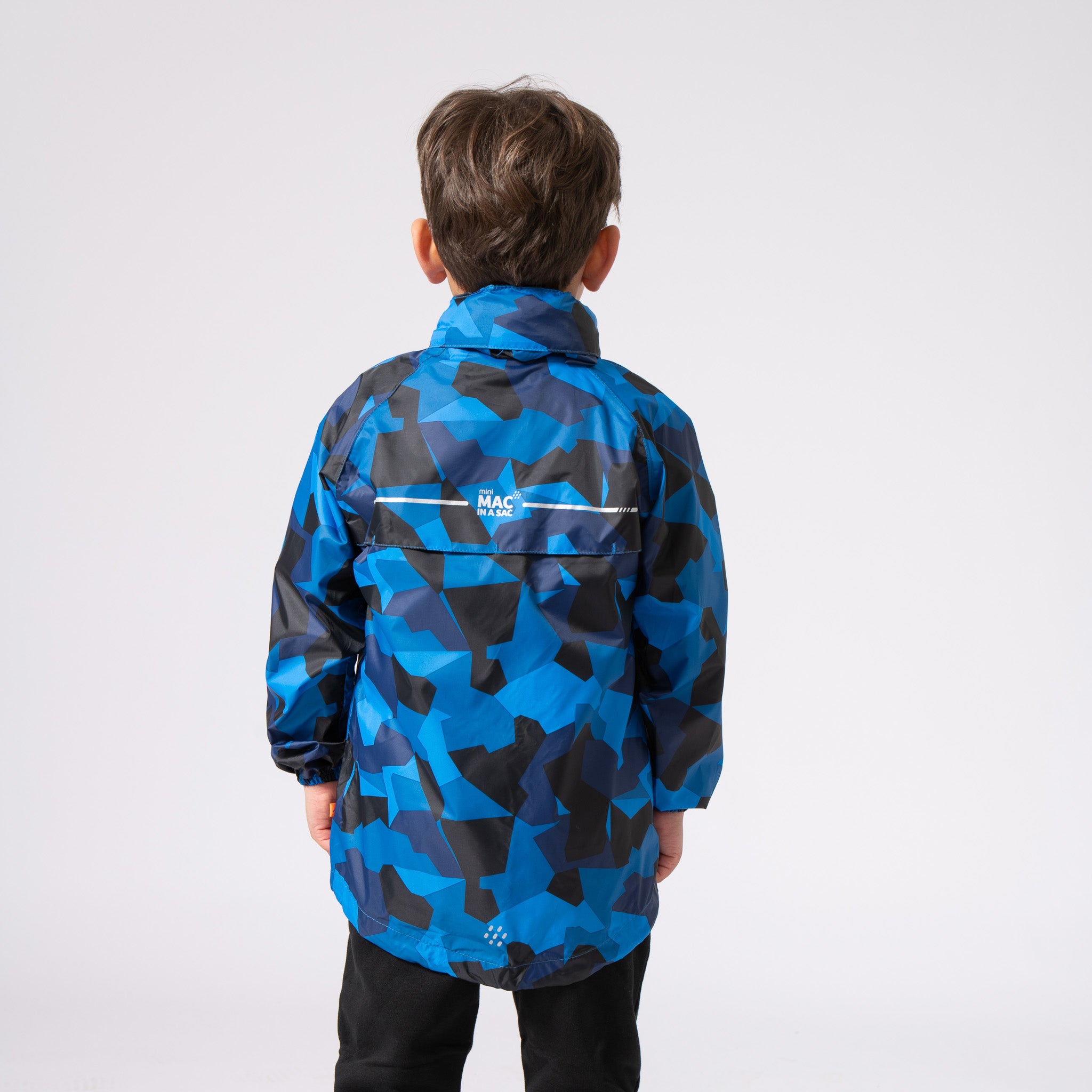 Origin Mini Packable Jacket - Blue Camo – Mac in a Sac NZ