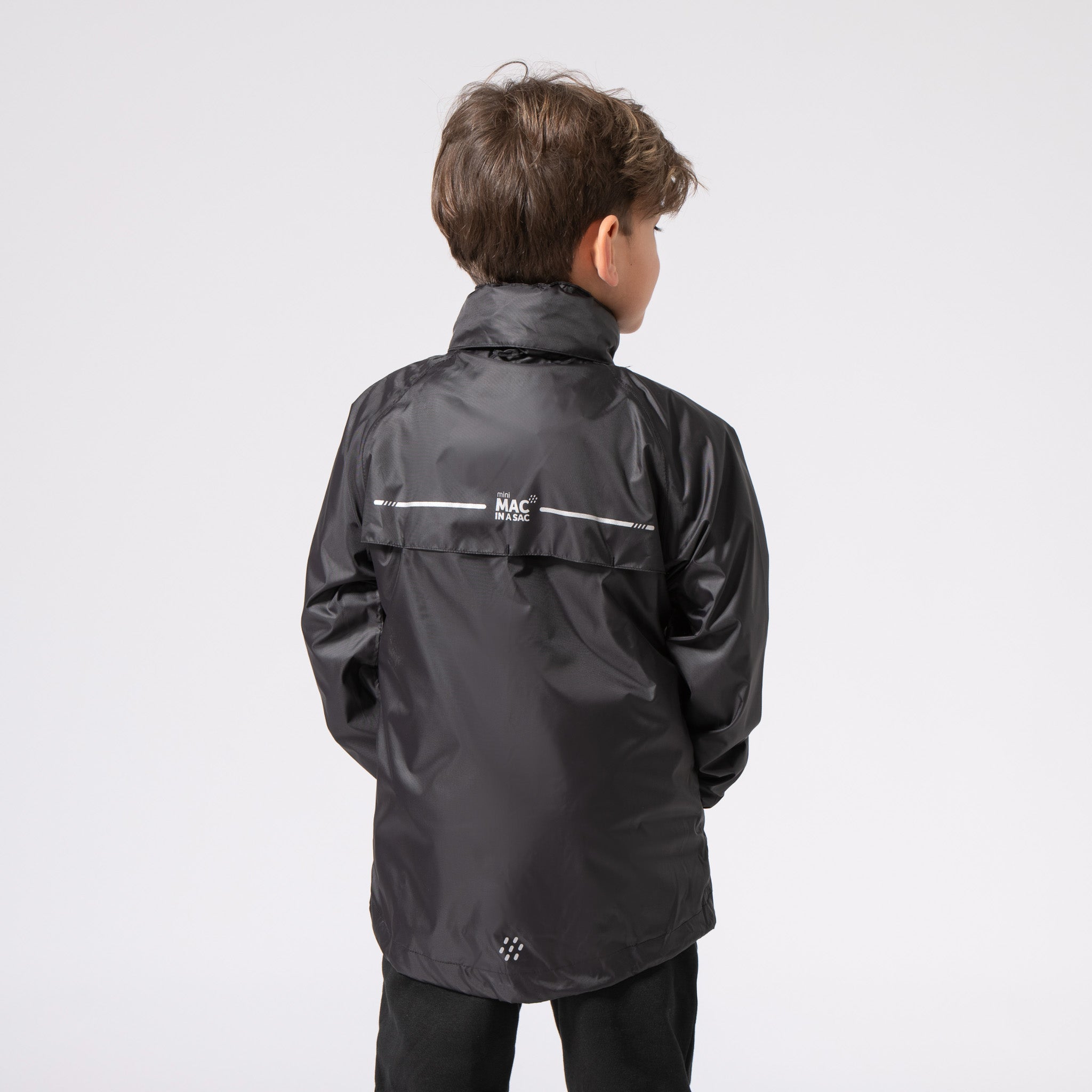 Origin Mini Packable Jacket - Black – Mac in a Sac NZ