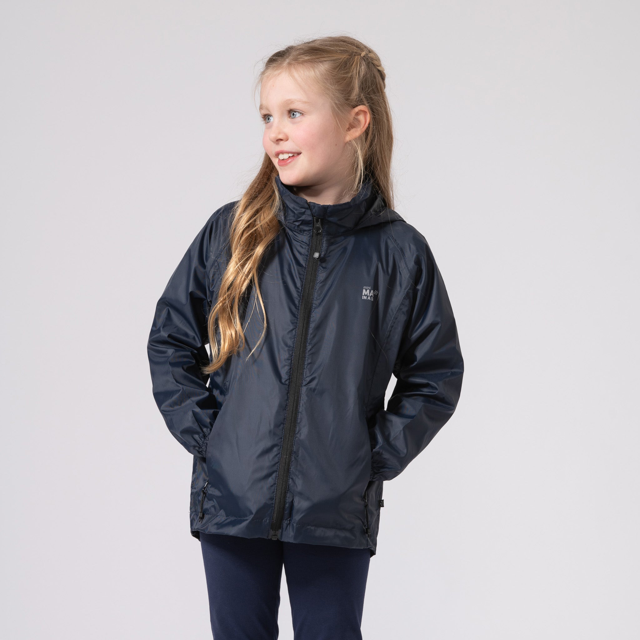 Origin Mini Packable Jacket - Navy – Mac in a Sac NZ
