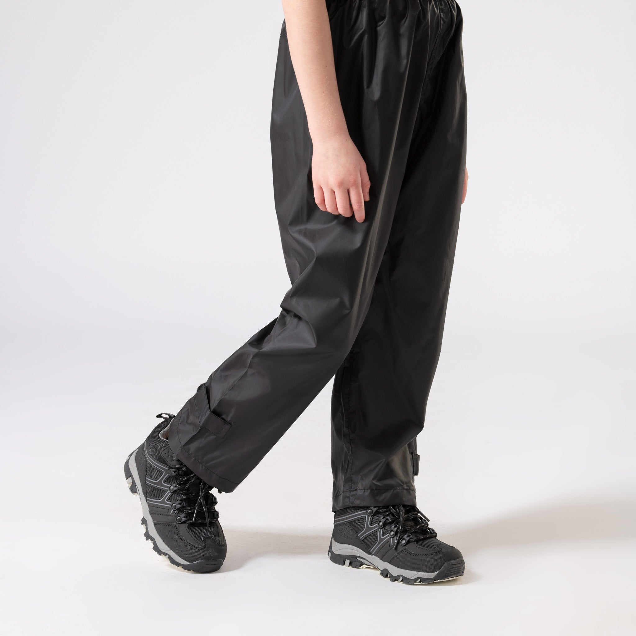 Overpants Kids Waterproof Trousers - Black – Mac in a Sac NZ