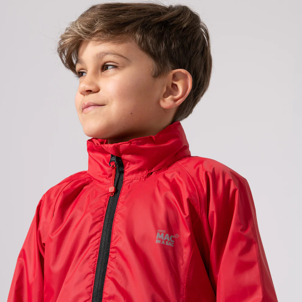 Origin Mini Packable Jacket - Red – Mac in a Sac NZ