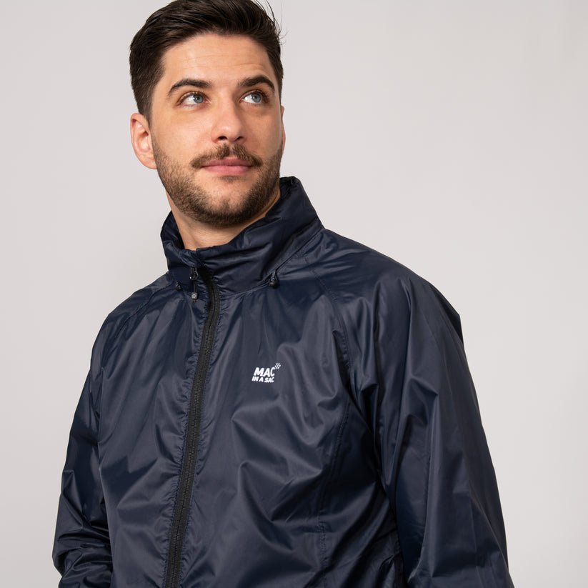 Origin Packable Jacket - Navy – Mac in a Sac NZ