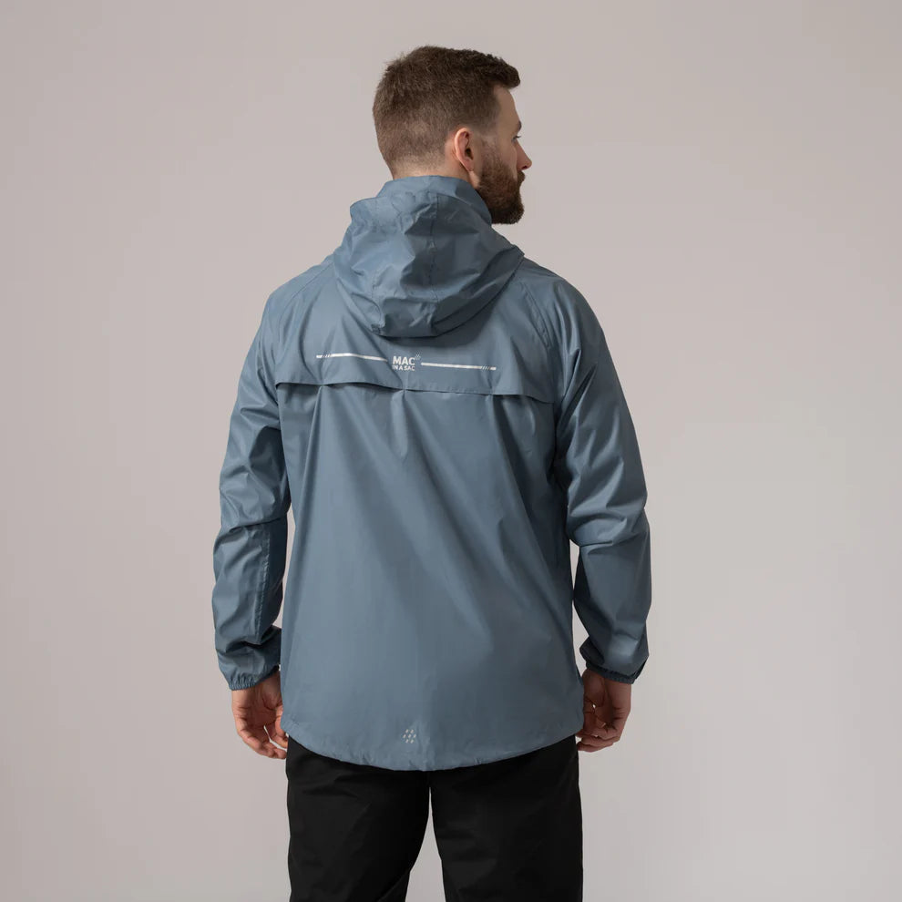 Origin Packable Jacket - Steel Grey – Mac in a Sac NZ