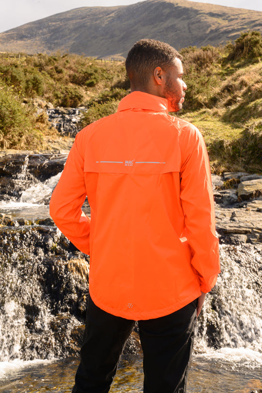 Origin 2 Packable Jacket - Neon Orange – Mac in a Sac NZ
