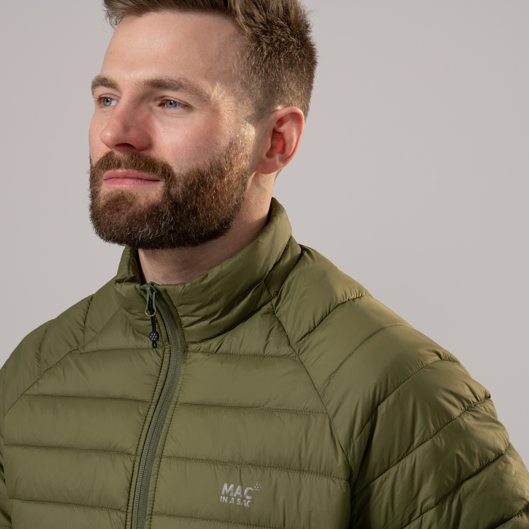 Synergy Men's Jacket - Khaki – Mac in a Sac NZ
