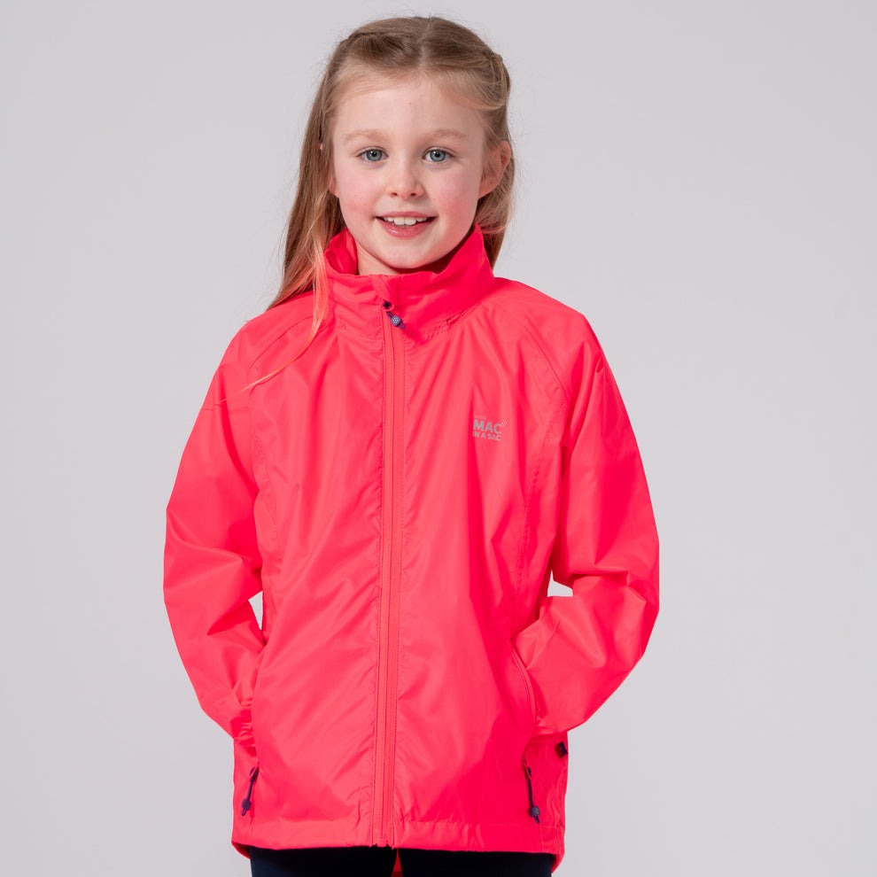 Origin Mini Packable Jacket - Neon Melon – Mac in a Sac NZ