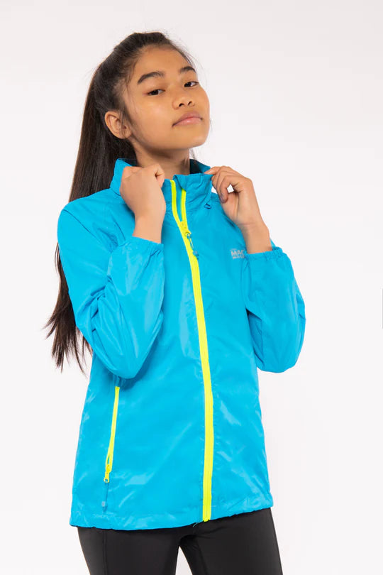 Origin 2 Mini Packable Jacket - Neon Blue – Mac in a Sac NZ