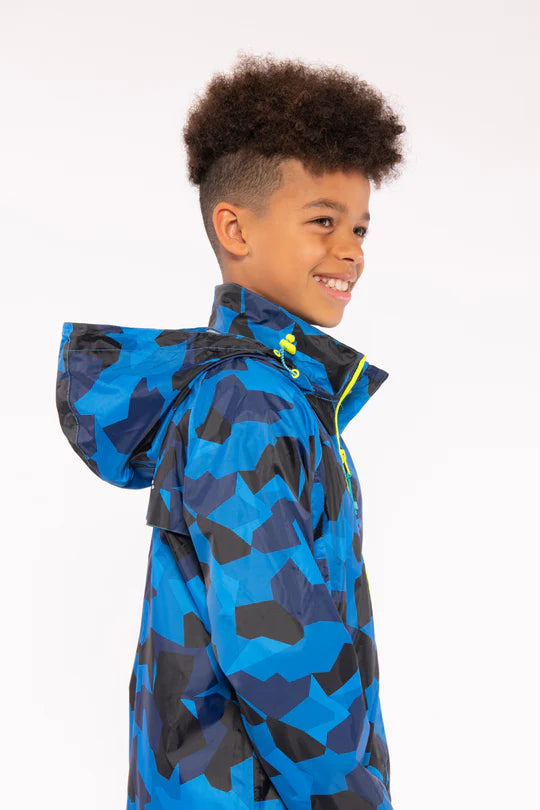 Origin 2 Mini Packable Jacket - Blue Camo – Mac in a Sac NZ